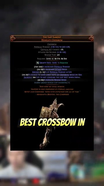 This is THE BEST Unique Crossbow in Path of Exile 2 - YouTube