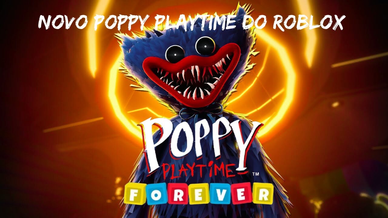Jogando o NOVO poppy playtime do ROBLOX - Poppy Playtime: Forever - YouTube