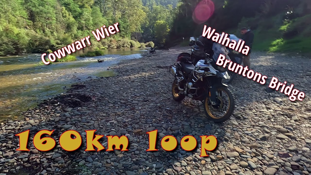 Adventure ride to Walhalla- VStrom 1000, F850GS, KLR 650 - YouTube