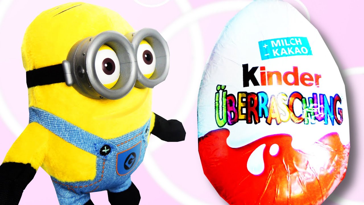 MINIONS Surprise Eggs Unboxing VIDEO FOR KIDS and Children ...