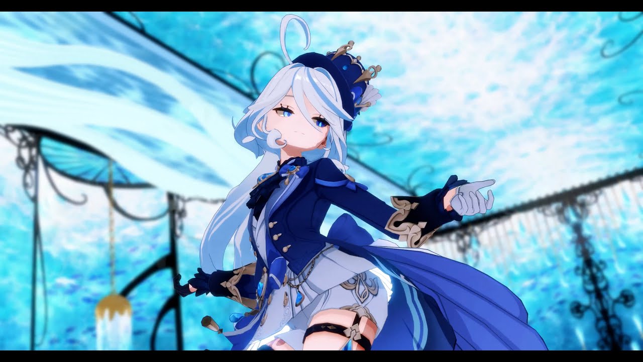 【Furina/MMD】EASY【Genshin Impact】 - YouTube