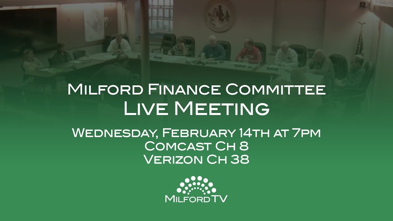 Finance Committee Meeting - February 14, 2024 - YouTube