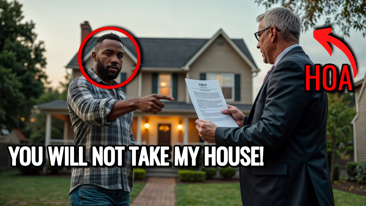 HOA slaps me when I refuse to give them my house for FREE, even though ...