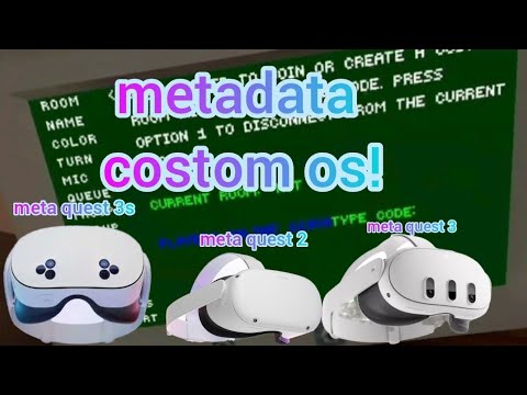 how to get my costom os that I made on quest - YouTube