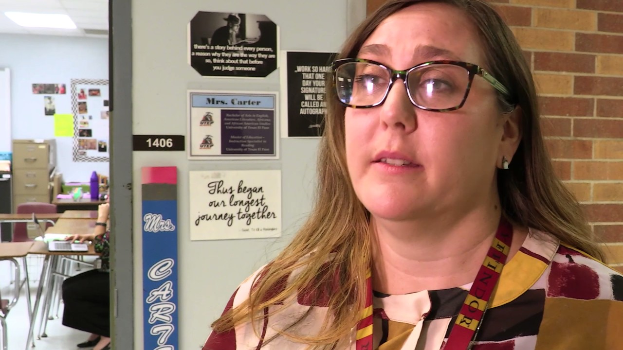 Autumn Carter - 2018 Teacher of the Year Finalist: Ed White M.S. - YouTube