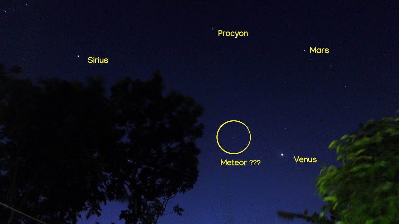Live memotret Bintang Sirius Planet Venus & keindahan langit malam ini ...