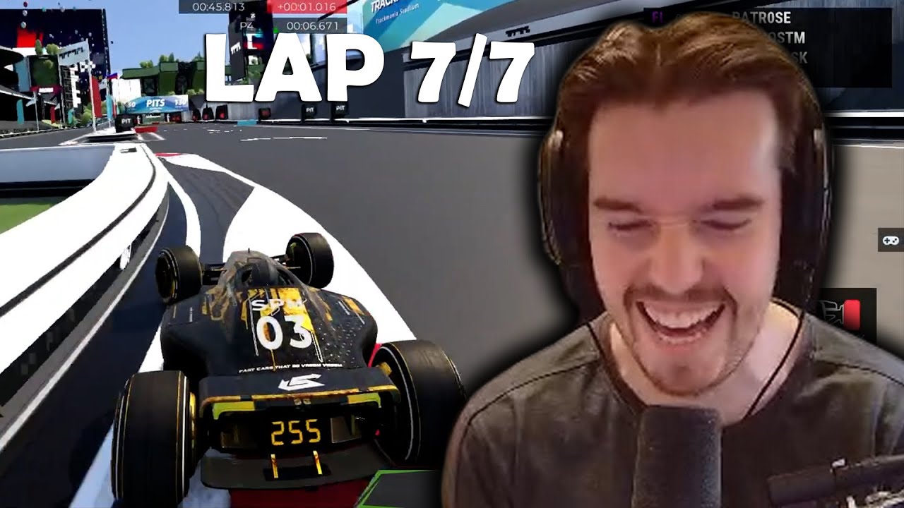 This moment when you fail the LAST turn of the LAST lap - YouTube