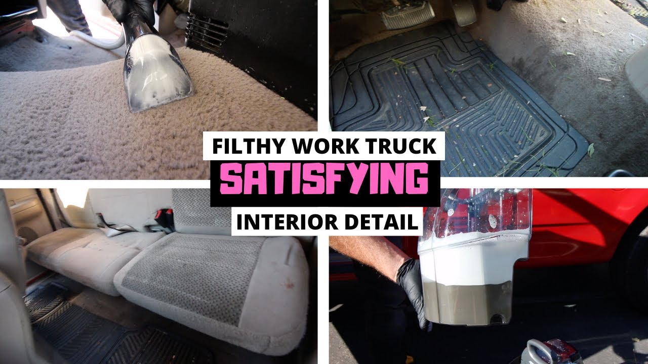 Deep Cleaning a 2003 Ford Work Truck - Satisfying Car Detailing and ...