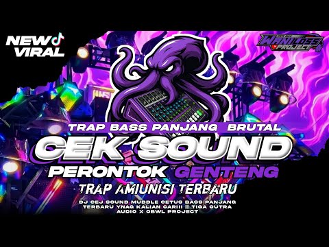 DJ CEK SOUND PERONTOK  GENTENG MIDDLE CETUS || TIGA PUTRA AUDIO X OBWL PROJECT