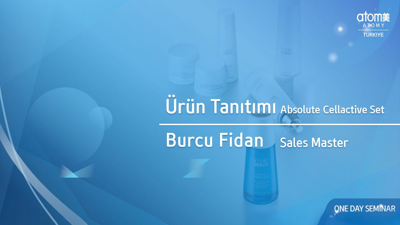 Atomy Sales Master - Burcu Fidan - Ürün Tanıtımı - Kasım 2022 OneDay ...