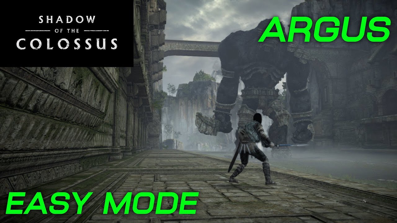 SHADOW OF THE COLOSSUS™ Easy mode ตอนที่ 15 Argus - YouTube
