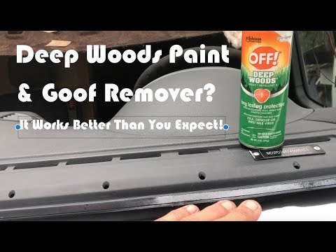 WD 40 vs Deep Woods OFF - YouTube