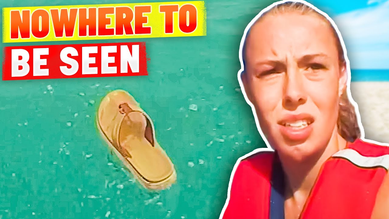 Frantic Search For Man Missing In Ocean - YouTube