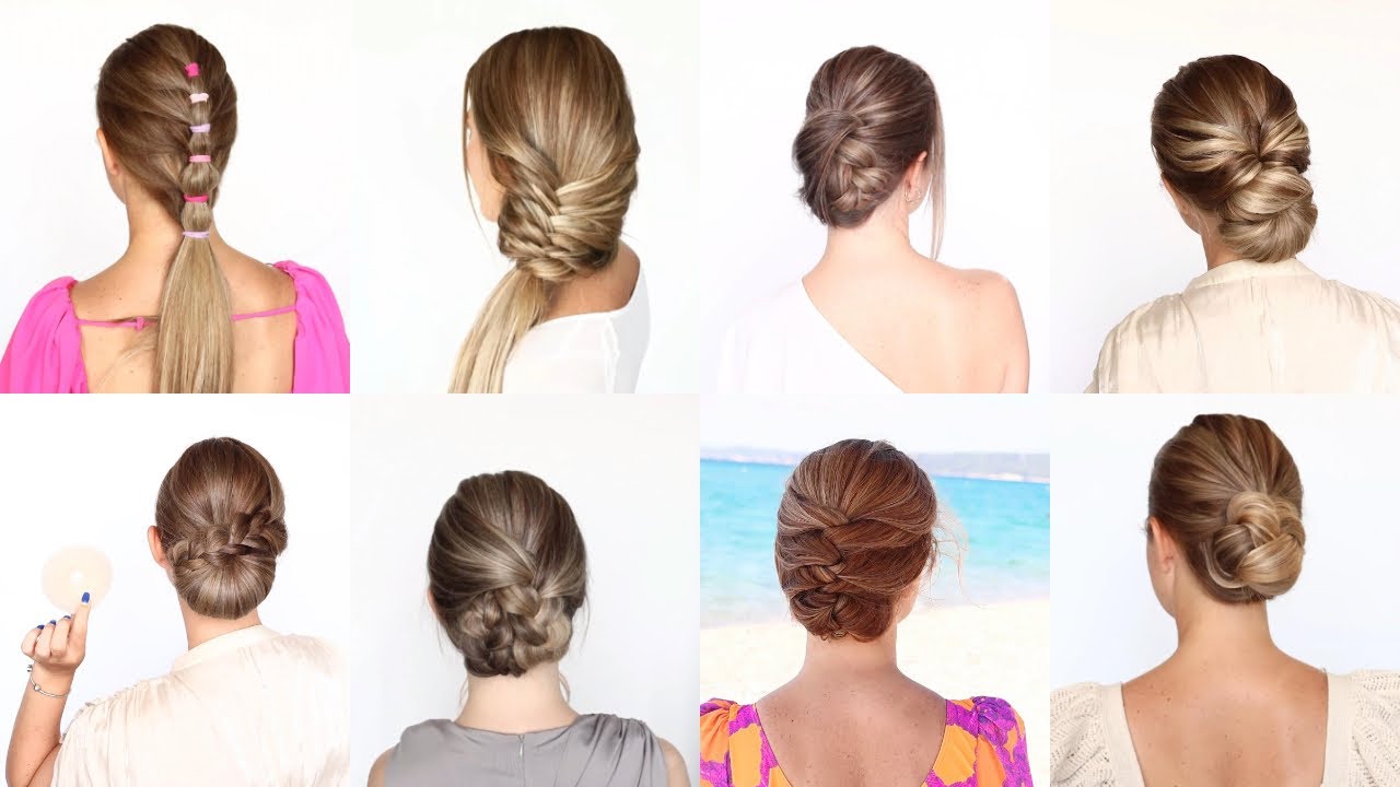 😍 EASY DIY Elegant Hairstyles that everyone can create 😍 Hairstyle ...