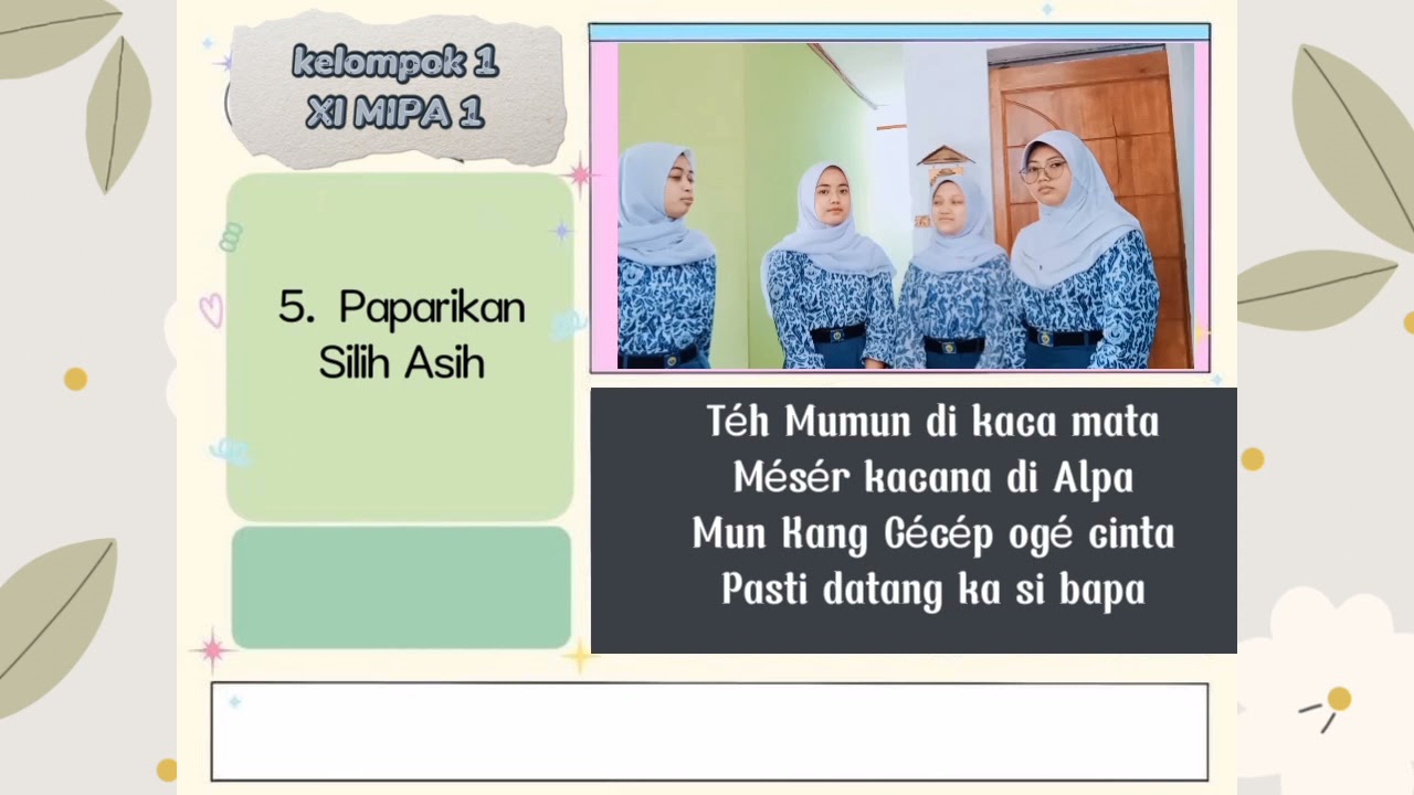 SISINDIRAN, RARAKITAN, PAPARIKAN & WAWANGSALAN - YouTube