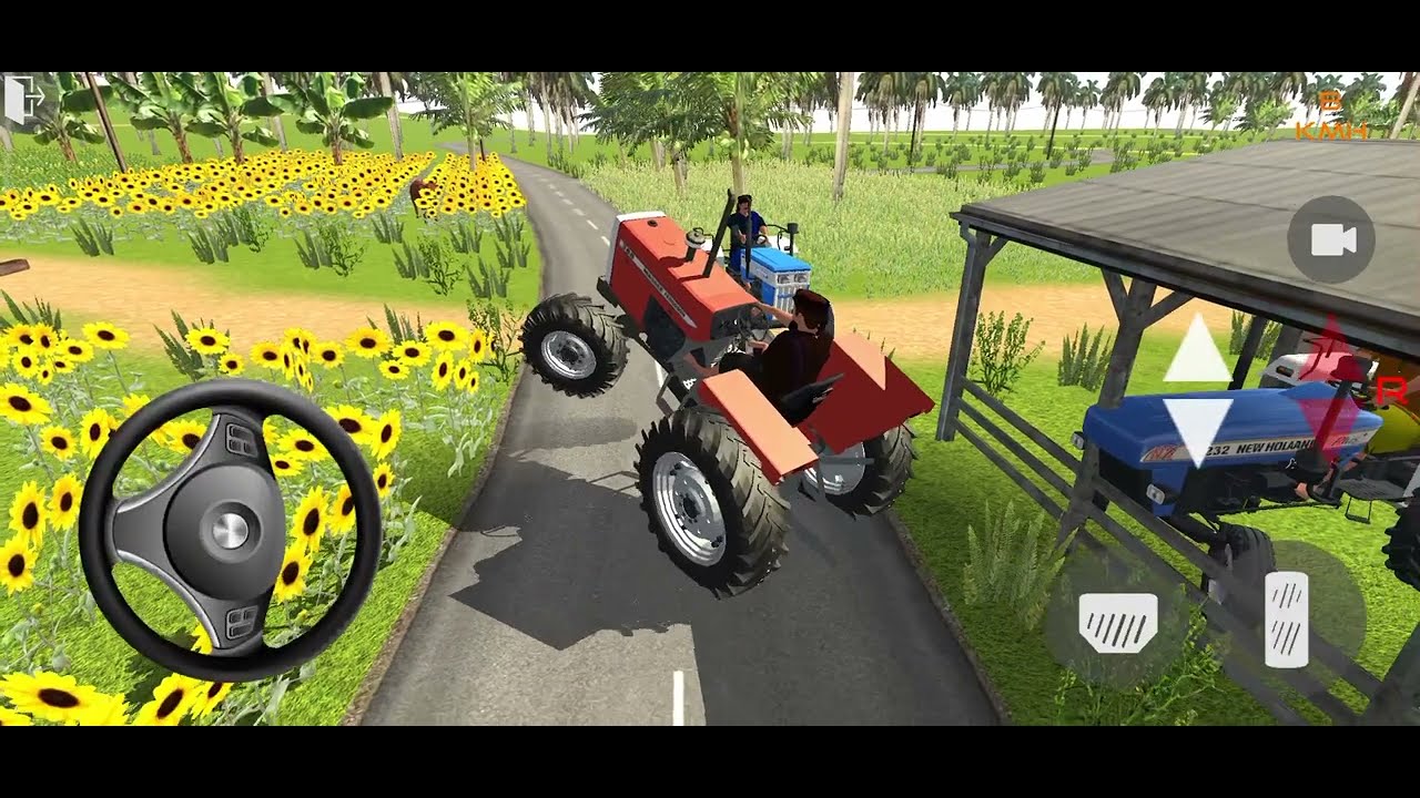 Messi mini tractor game please subscribe - YouTube