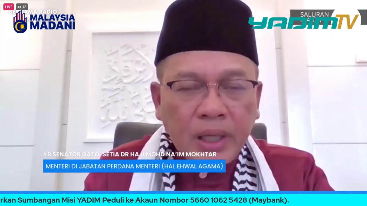 EKSKLUSIF BERSAMA YB SENATOR DATO' SETIA DR. HAJI MOHD NAIM MOKHTAR ...