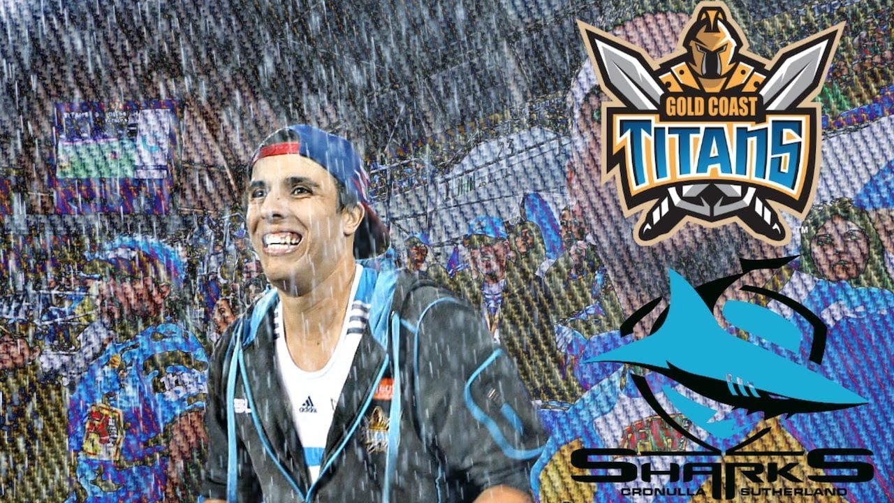 3 FIELD GOALS!? | Gold Coast Titans v Cronulla Sharks | Game Day ...