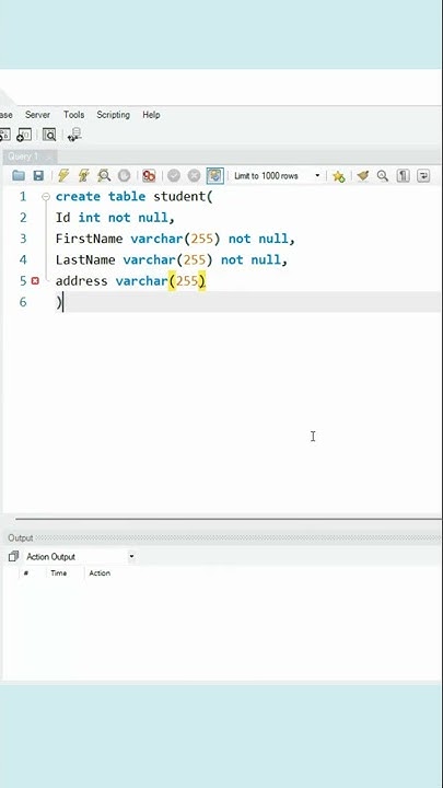 Adding NOT NULL Constraints in SQL Tables! 🛠️ - YouTube
