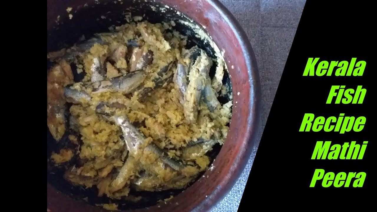 Kerala Fish Recipe || Mathi peera || Traditional kerala dish ...