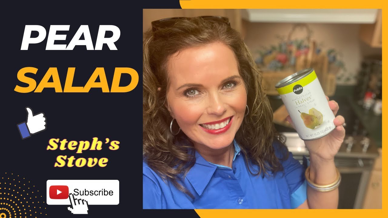 Pear Salad - A Southern Classic - Steph’s Stove - YouTube
