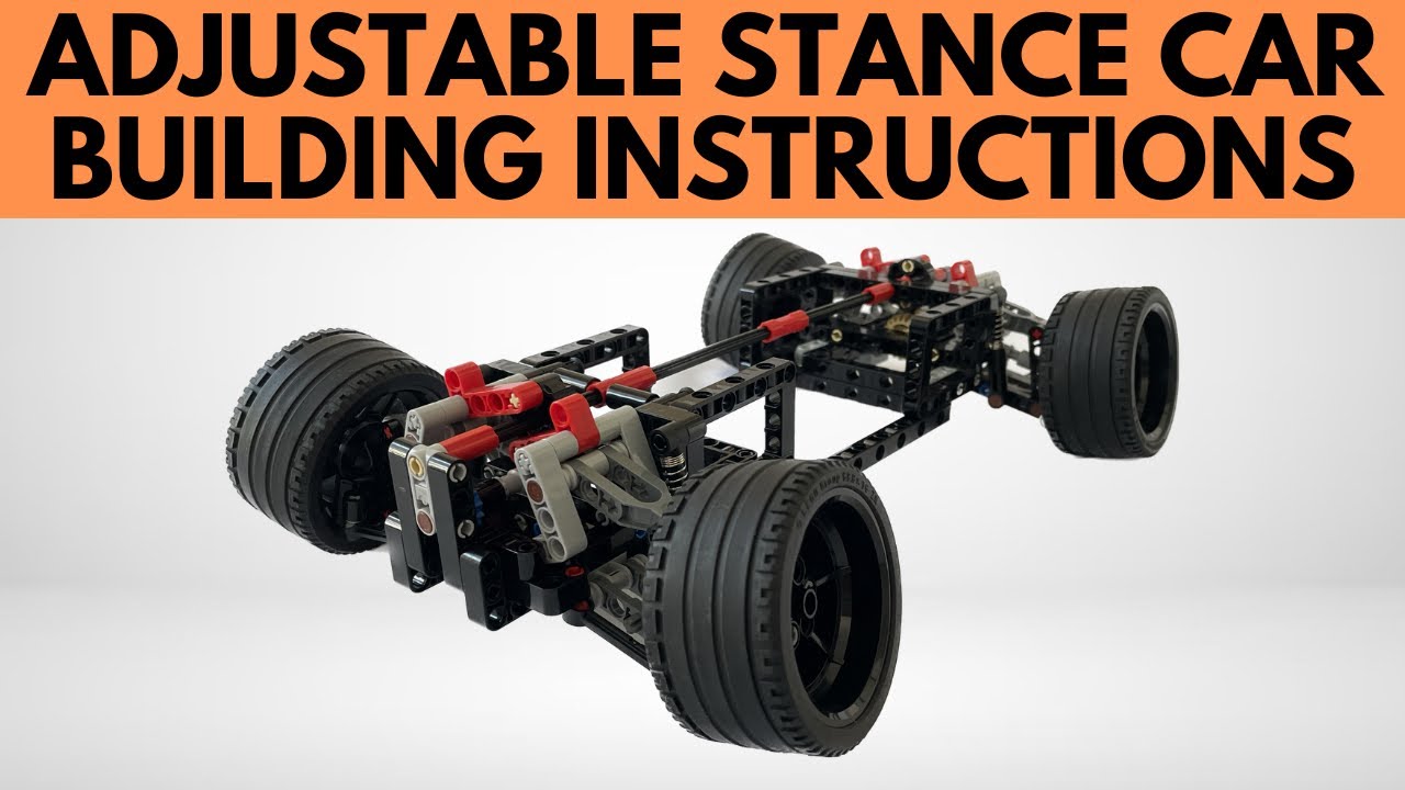 Lego adjustable stance car building instructions #lego #legomoc # ...