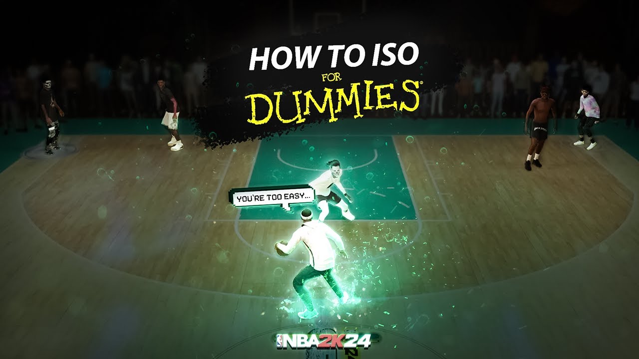 How To Iso For Dummies... NBA 2K24 - YouTube