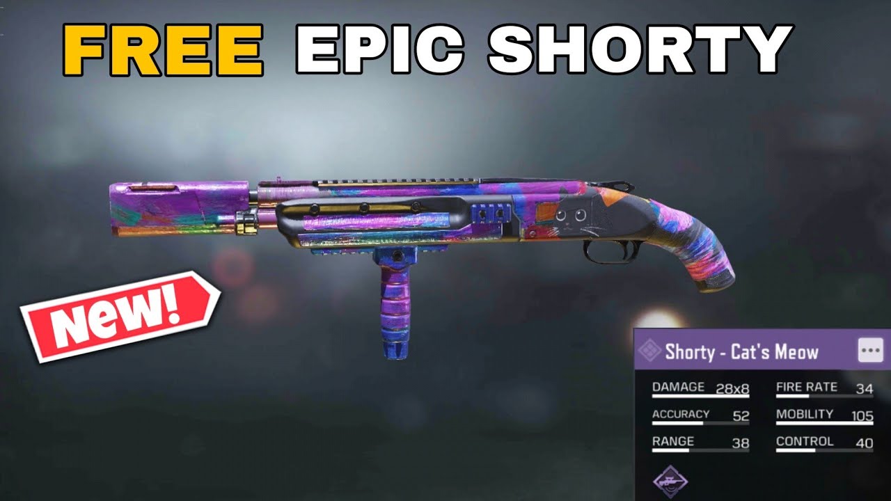 How to Get FREE EPIC Shorty - Cat's Meow in COD Mobile | Wisdom Frost ...