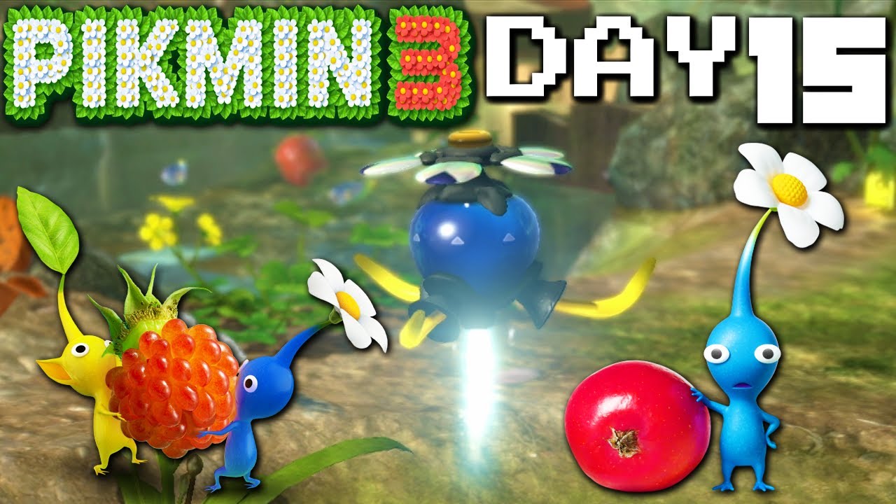 Pikmin 3: Stolen Juice Blues - DAY 15 (Nintendo Wii U HD Gameplay ...