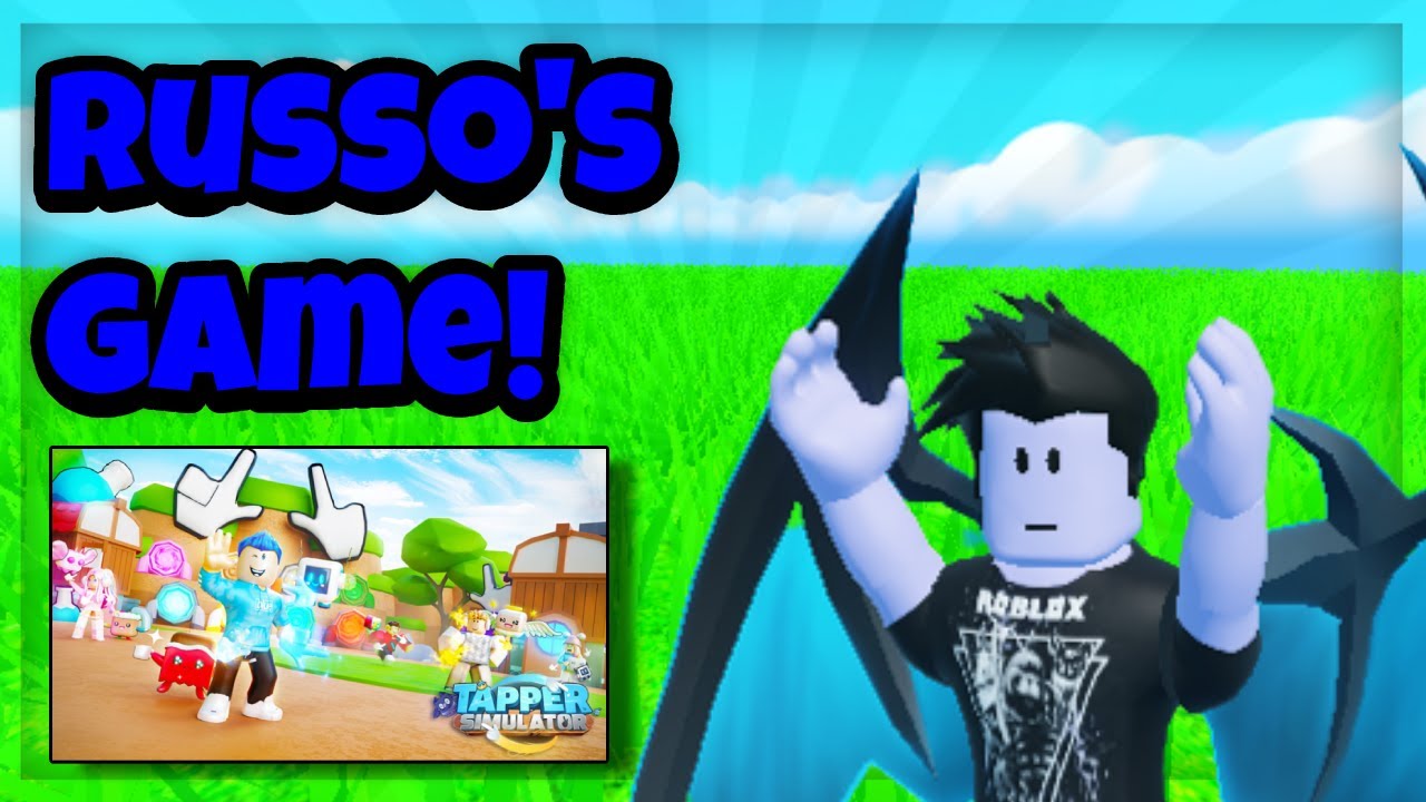 Russo's New Game HAS RELEASED! | Playing with Fans! | Roblox Tapper ...