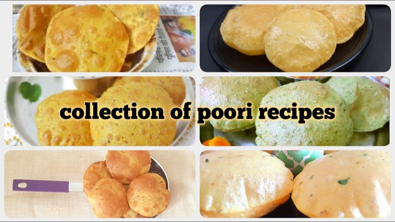 Poori Recipes | How to make Poori | Indian Poori Recipe - YouTube