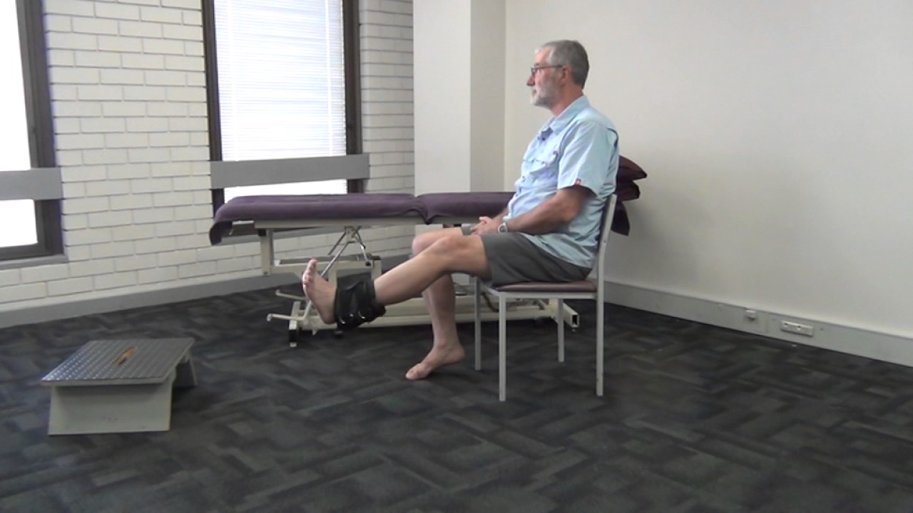 2a Quadriceps Seated Knee Extension Ankle Weight Youtube