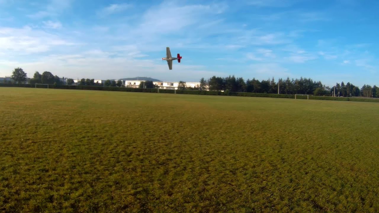 Eachine Mini Mustang P51D 400 - YouTube