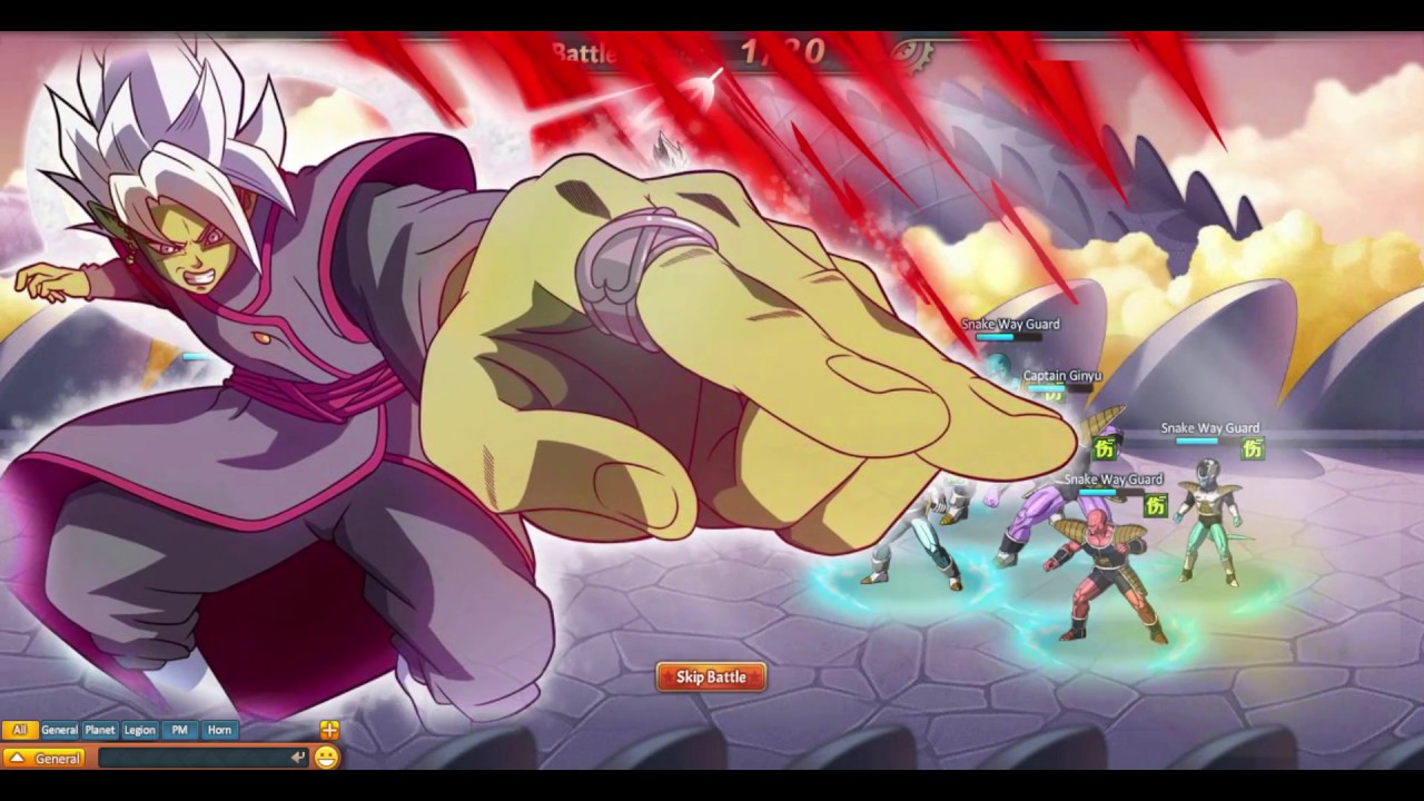 Dragon Ball Z Online (Snake Way 4th Stage Fight 1-2) - YouTube