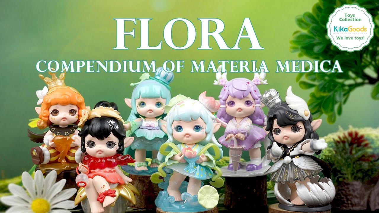 Flora Compendium Of Materia Medica Series 4 Blind Box - YouTube