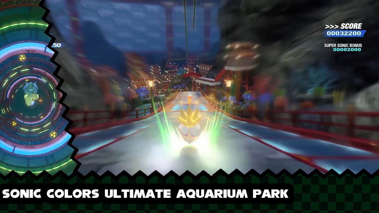 Sonic Colors Ultimate Aquarium Park All Acts Gameplay Footage - YouTube