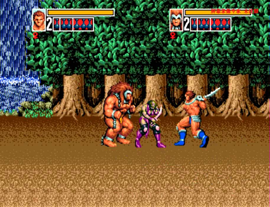 Golden Axe 3 Ax Battler & Proud Cragger VS Evil Tyris Flare（Sarah Burn ...