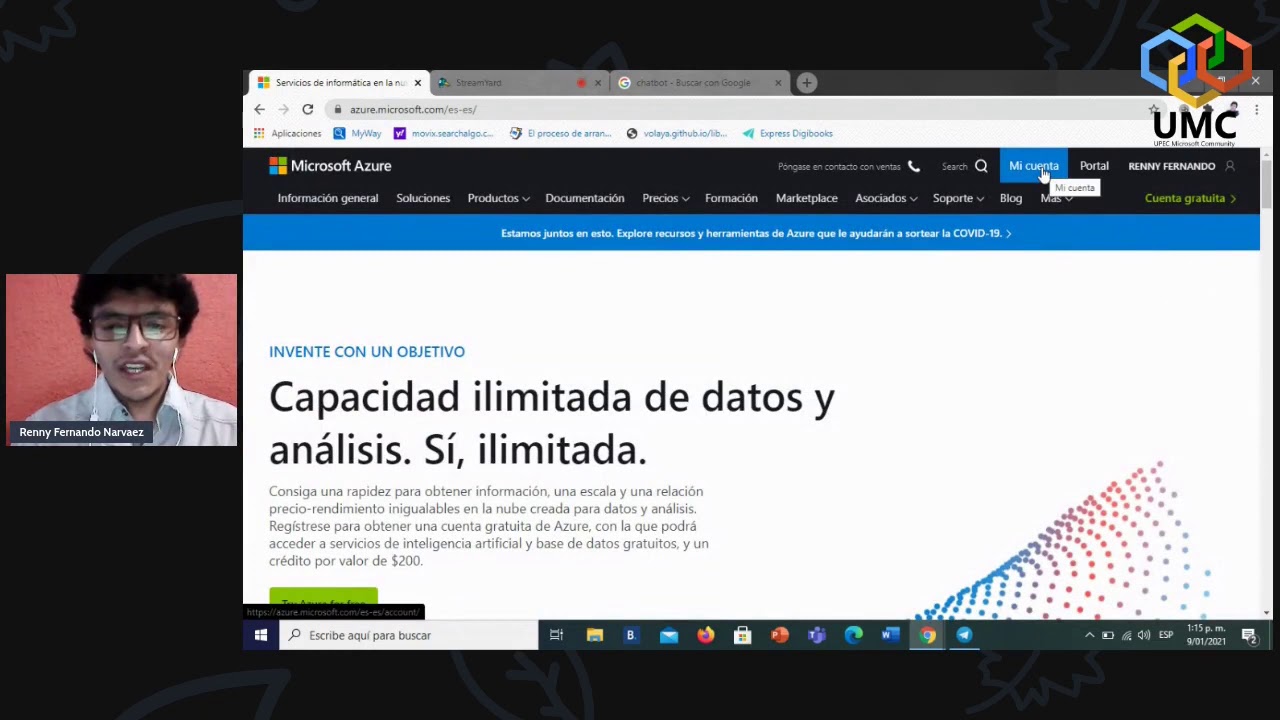 Azure Tech Day | Construyendo un chatbot con Microsoft Azure y Telegram ...