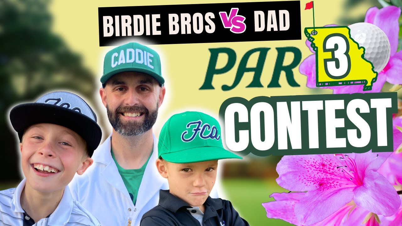 Masters Week BIRDIE MODE! 9 Year Old Kid Golfer GOES OFF in Par 3 ...