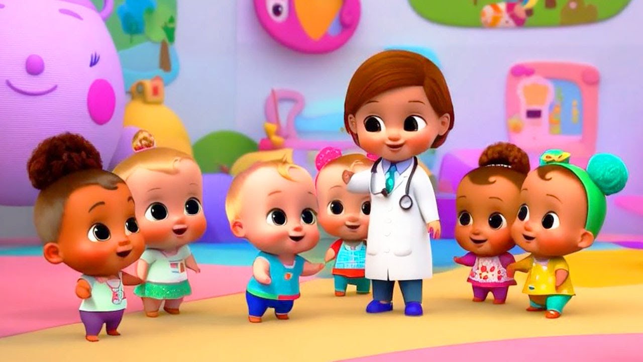 Sick Baby Goes to Doctor ! | Nursery Rhymes & Kids Songs - YouTube
