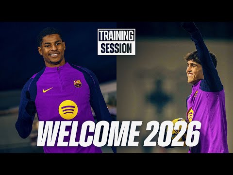 👋 FIRST SESSION OF 2026 | FC Barcelona Training 🔵🔴