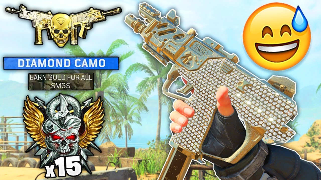 NUCLEAR unlocks DIAMOND CAMO in Black Ops 4? Diamond SMGS! (BO4 Road to ...