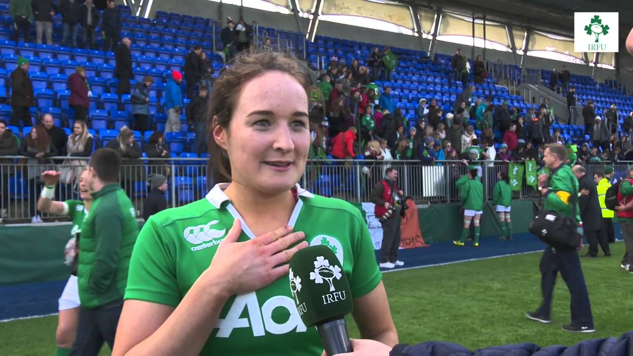 Irish Rugby TV: Liz Burke 'Delighted' With First International Try ...