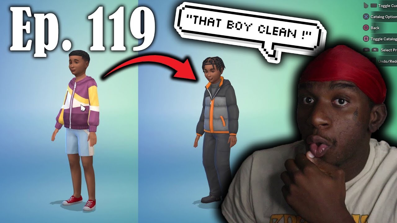 Giving Baby James A NEW Look! | Sims 4 Let's Play Episode 119 - YouTube