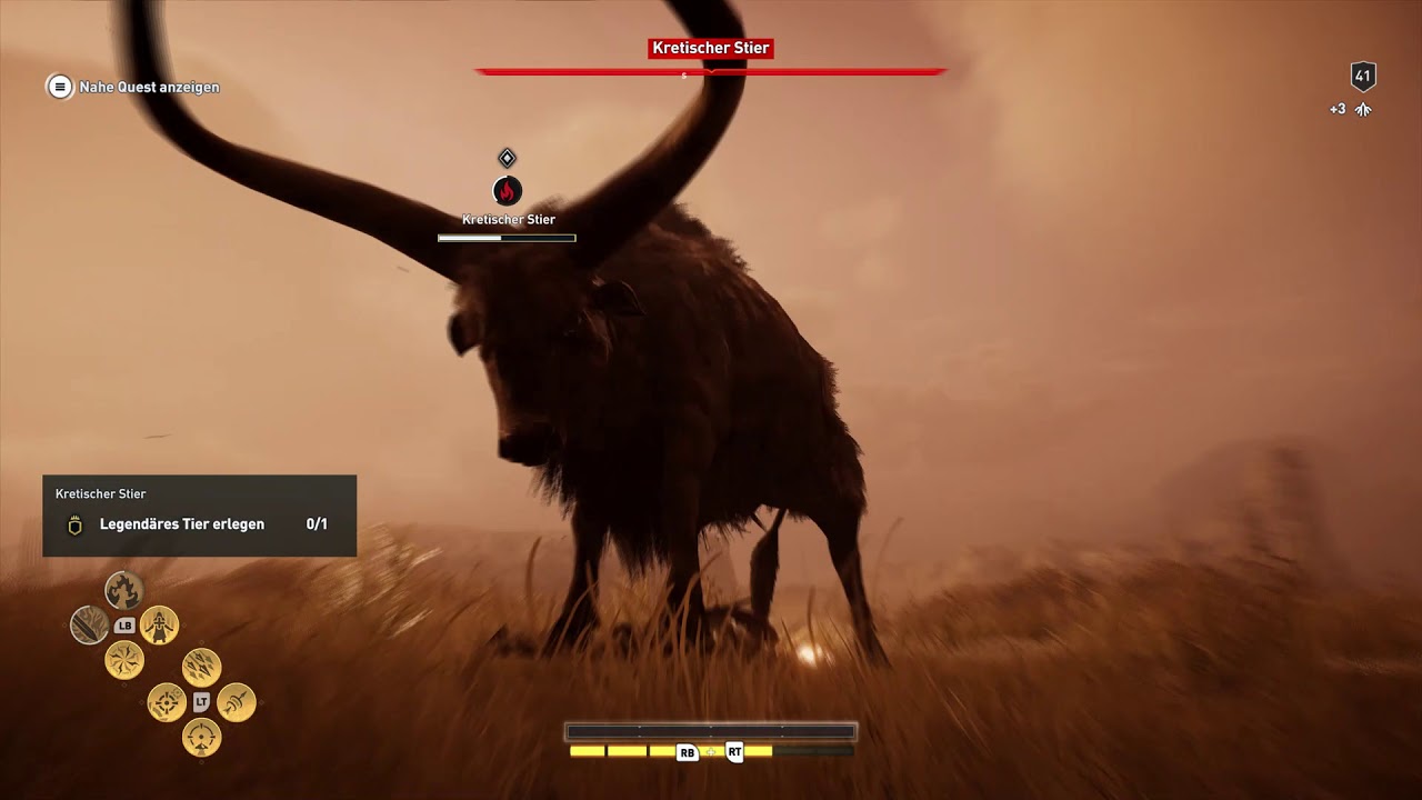 Assassins Creed Odyssey German Gameplay - Legendärer Stier - YouTube