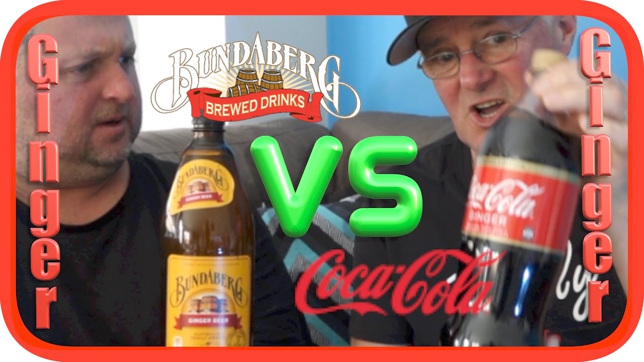 Ginger Coke (Coca Cola) V Bundaberg Ginger Beer | Taste Test - YouTube