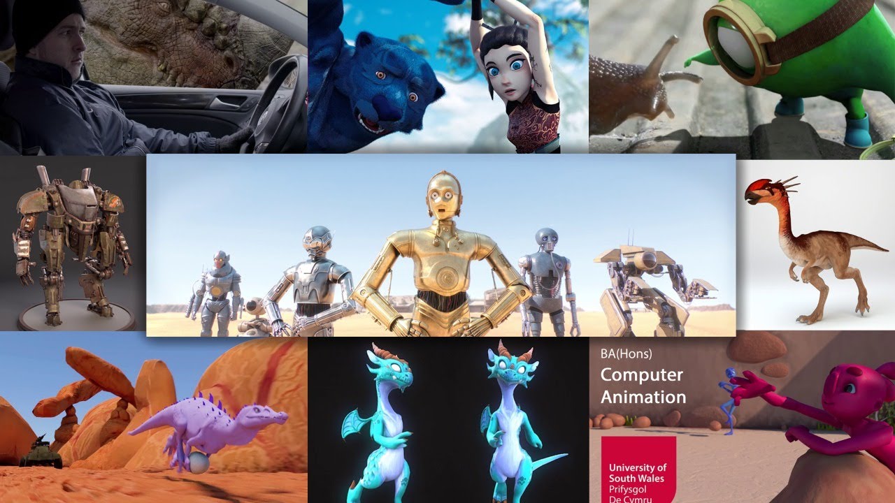 USW Computer Animation Show 2020 - YouTube