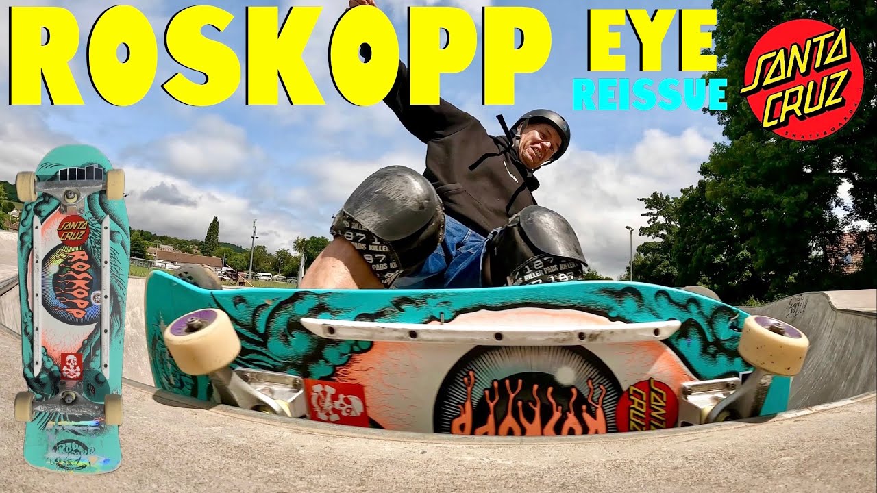 Santa Cruz Roskopp Eye 2025 Reissue - Setup & Test #skateboarding - YouTube