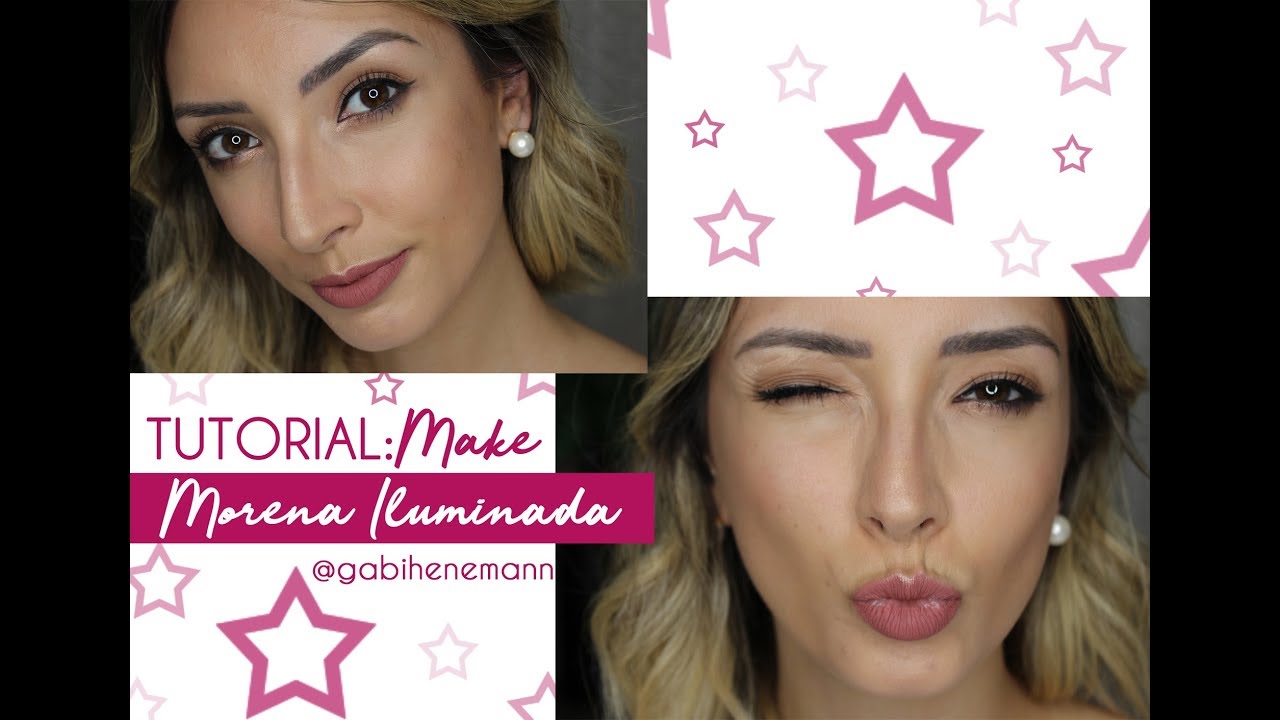 TUTORIAL: make morena iluminada! - YouTube