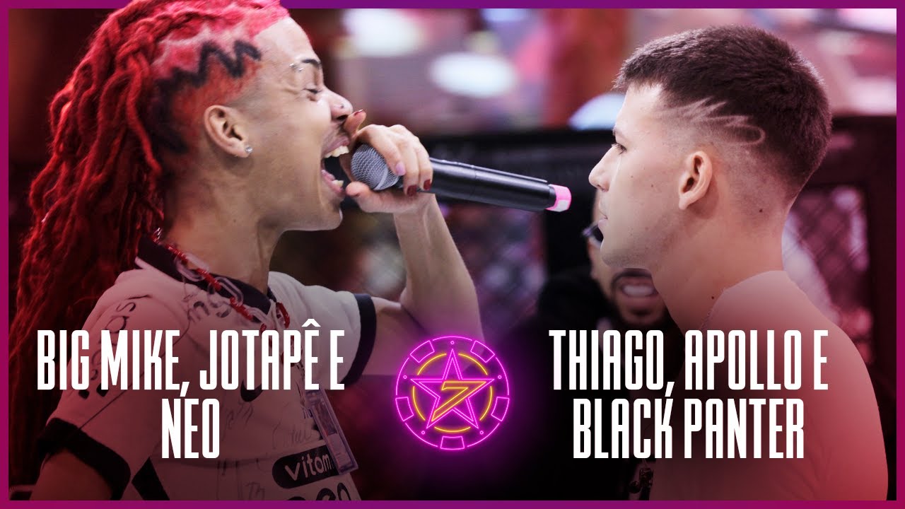 (VIRADA HISTÓRICA) BIG MIKE, JOTAPÊ E NEO X THIAGO, APOLLO E BLACK ...